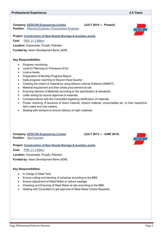 faheem cv | PDF