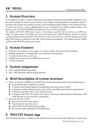 WECON remote access | PDF