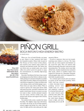 Pinon Grill Dining Review | PDF