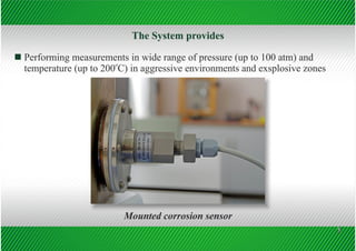 Advanced Corrosion rate monitoring system | PDF