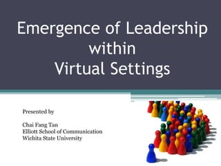 Emergence of Leadership within(1) | PPT