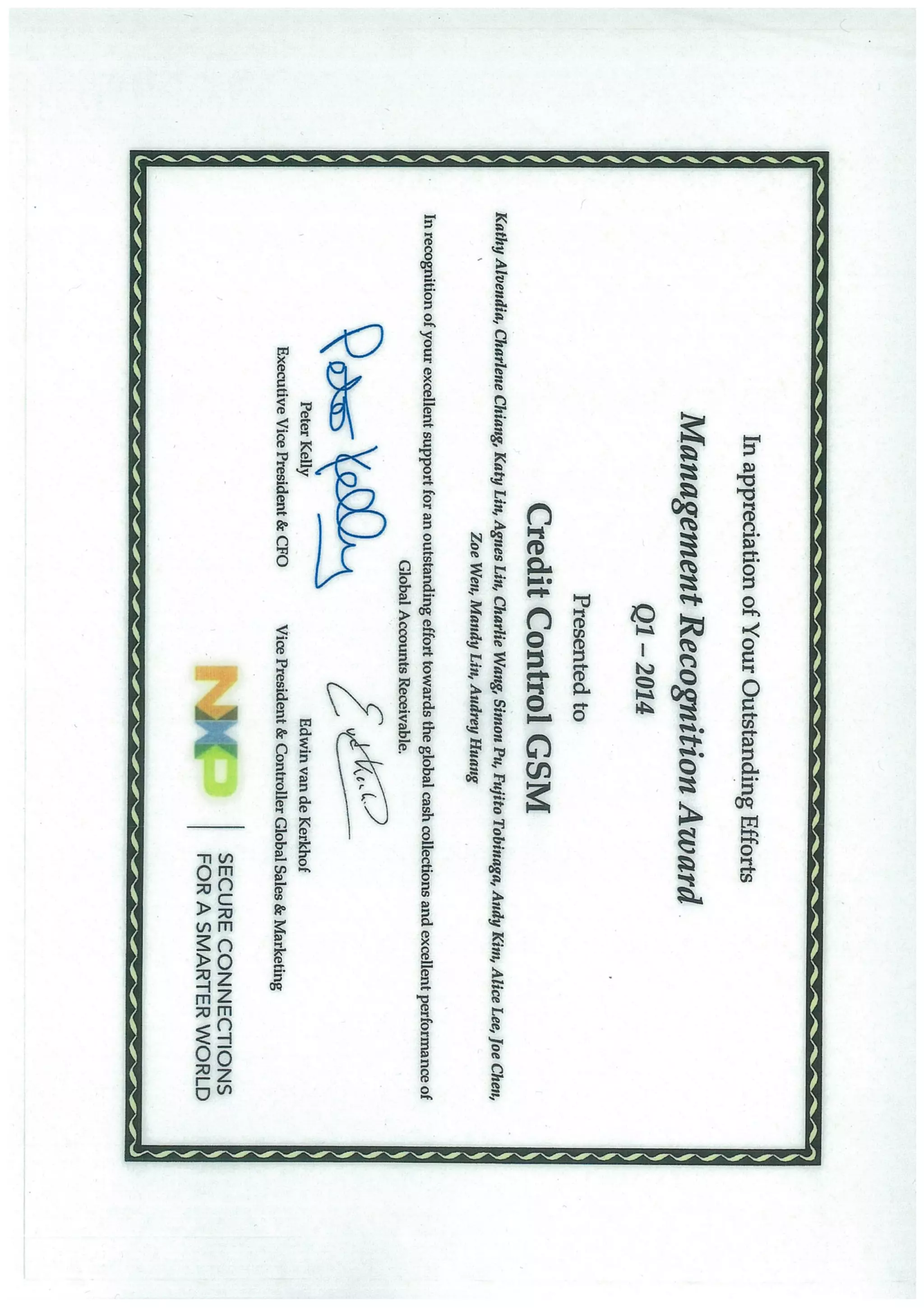 Achievement of NXP | PDF