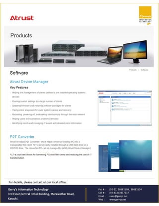 Atrust Solutions | PDF