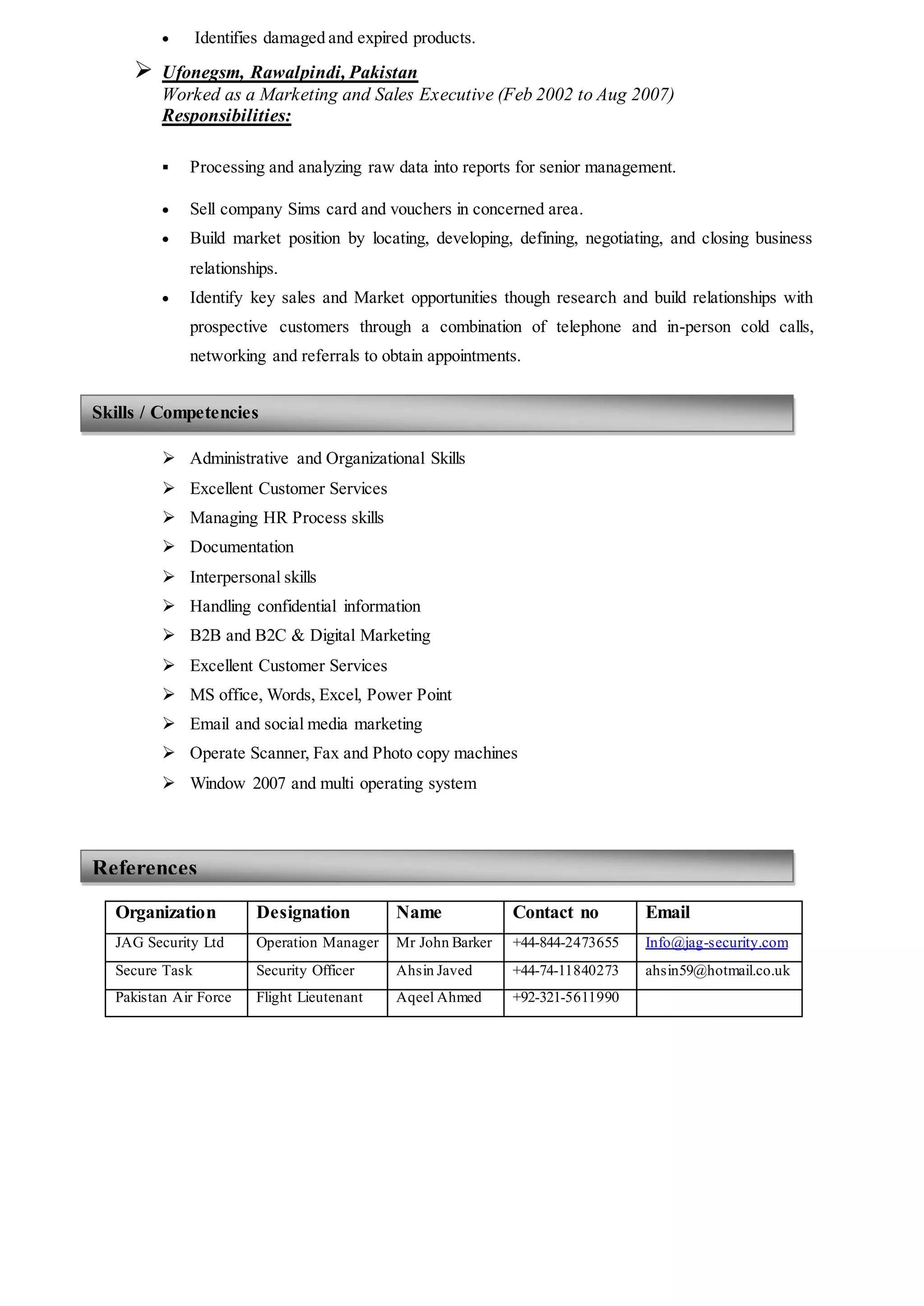 khurram cv | PDF