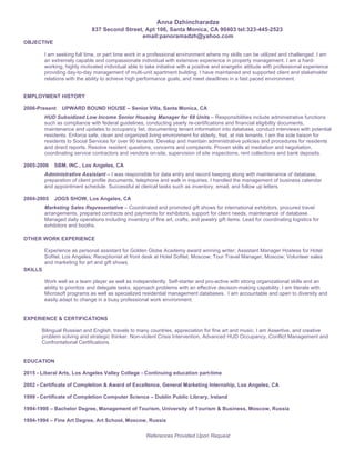 AnnaD_Resume2016 | PDF