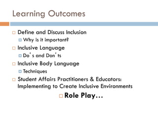 Inclusive Language | PDF