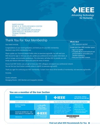 IEEE Membership Cart 93667982 .PDF | Technology & Computing