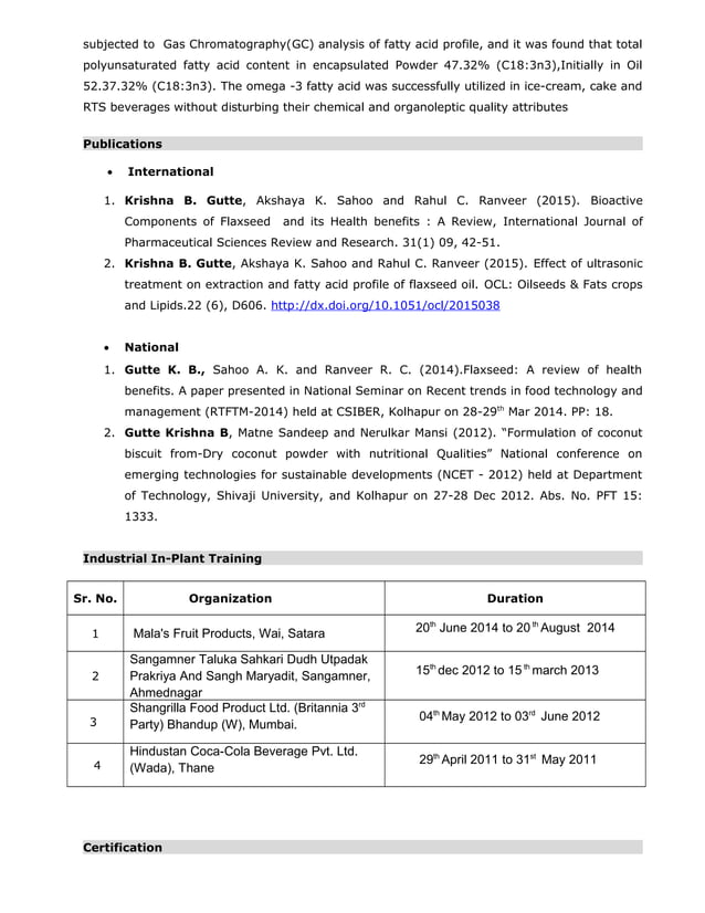 Krish Cv Update | DOC