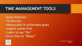 TIME MANAGEMENT | PPTX