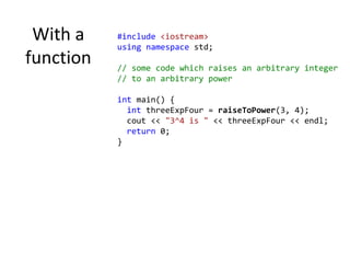 how to reuse code | PPT