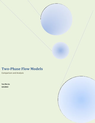 Two Phase Flow Research | PDF