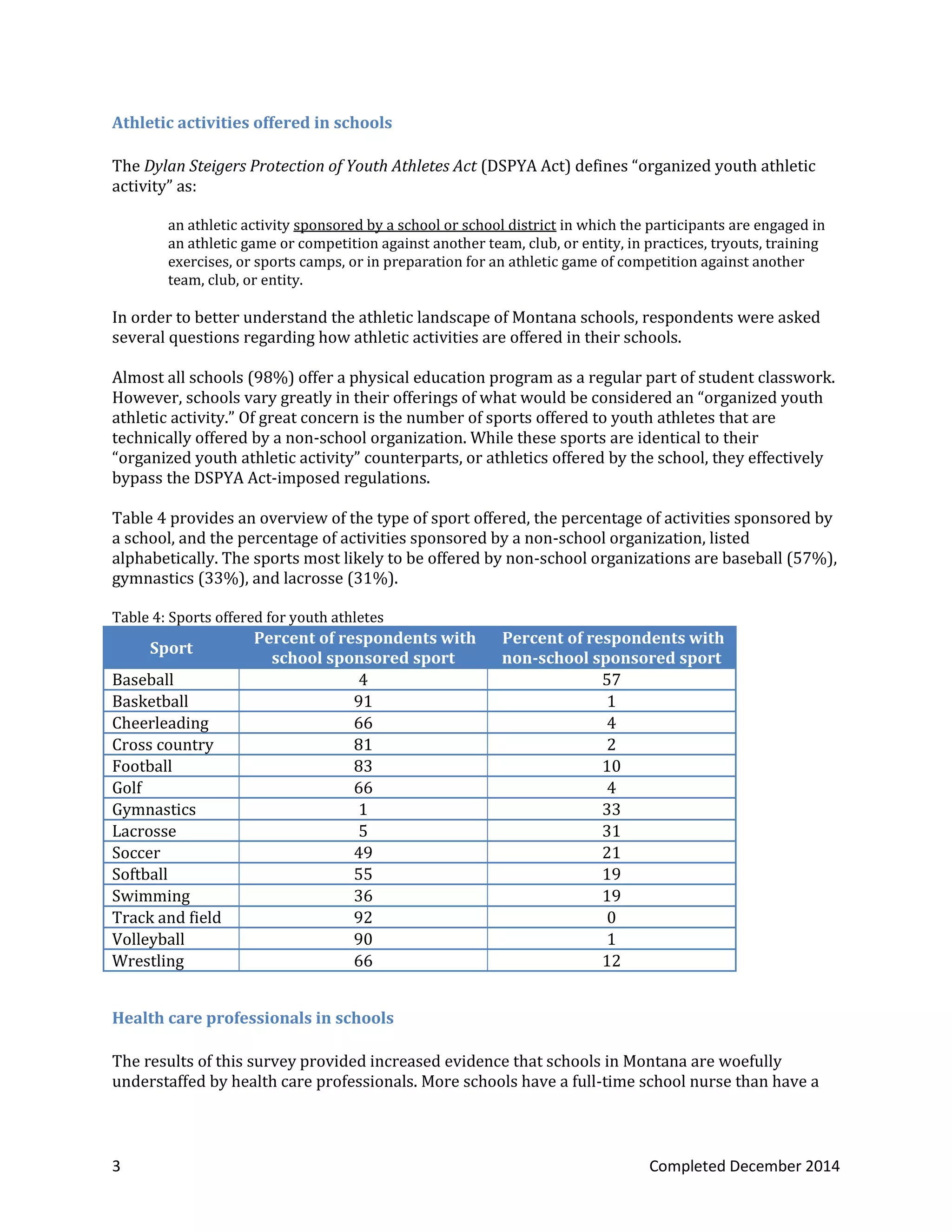 ConcussionEvaluationSummaryReport2014 | PDF