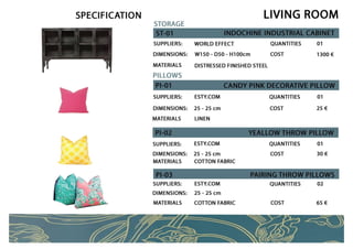 INTERIOR DECORATION PROJECT | PPT