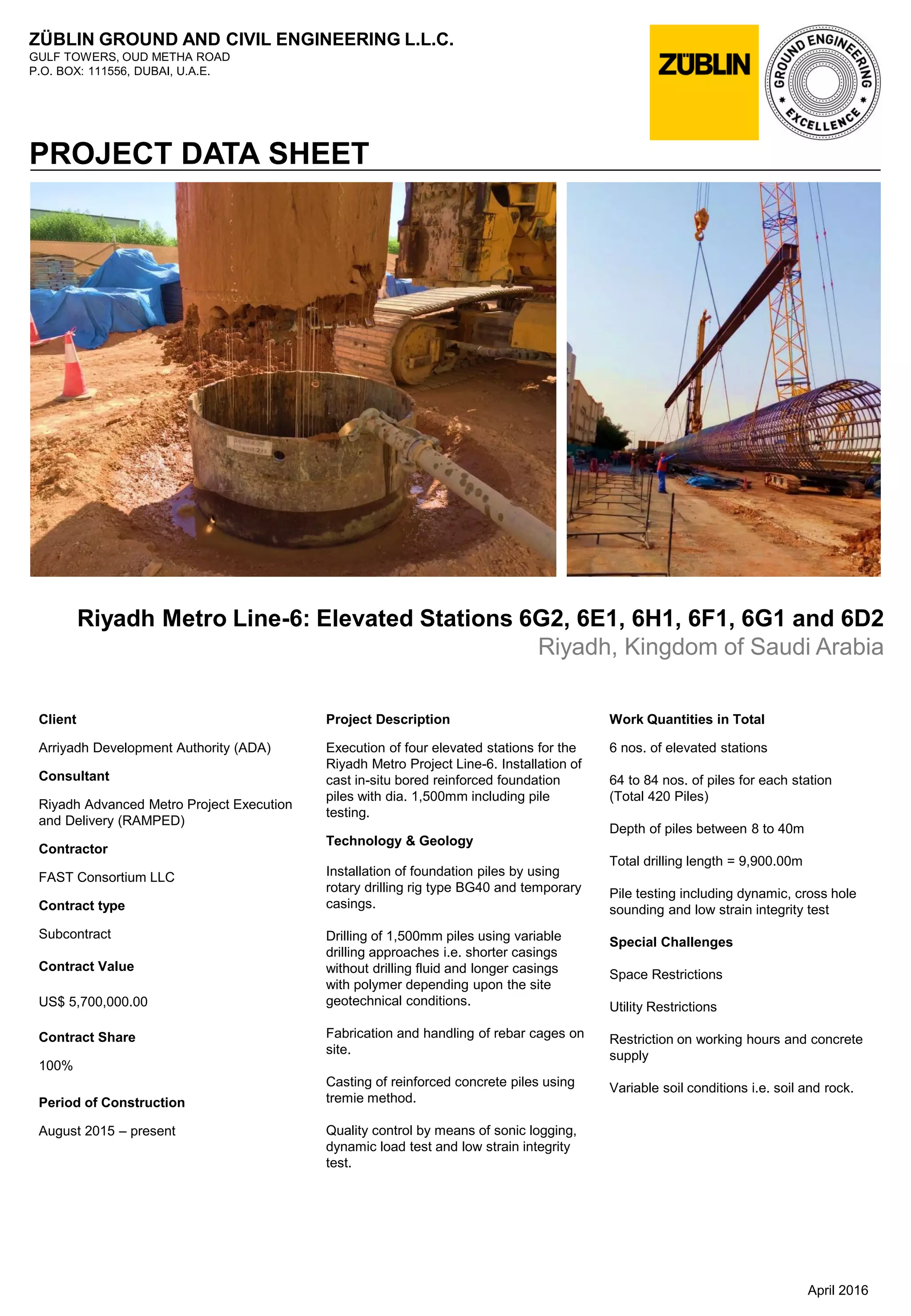 Riyadh Metro Line-6 | PDF