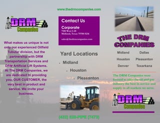 DRM Brochure | PDF