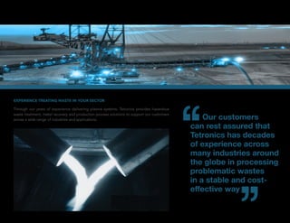 Tetronics Corporate Brochure | PDF