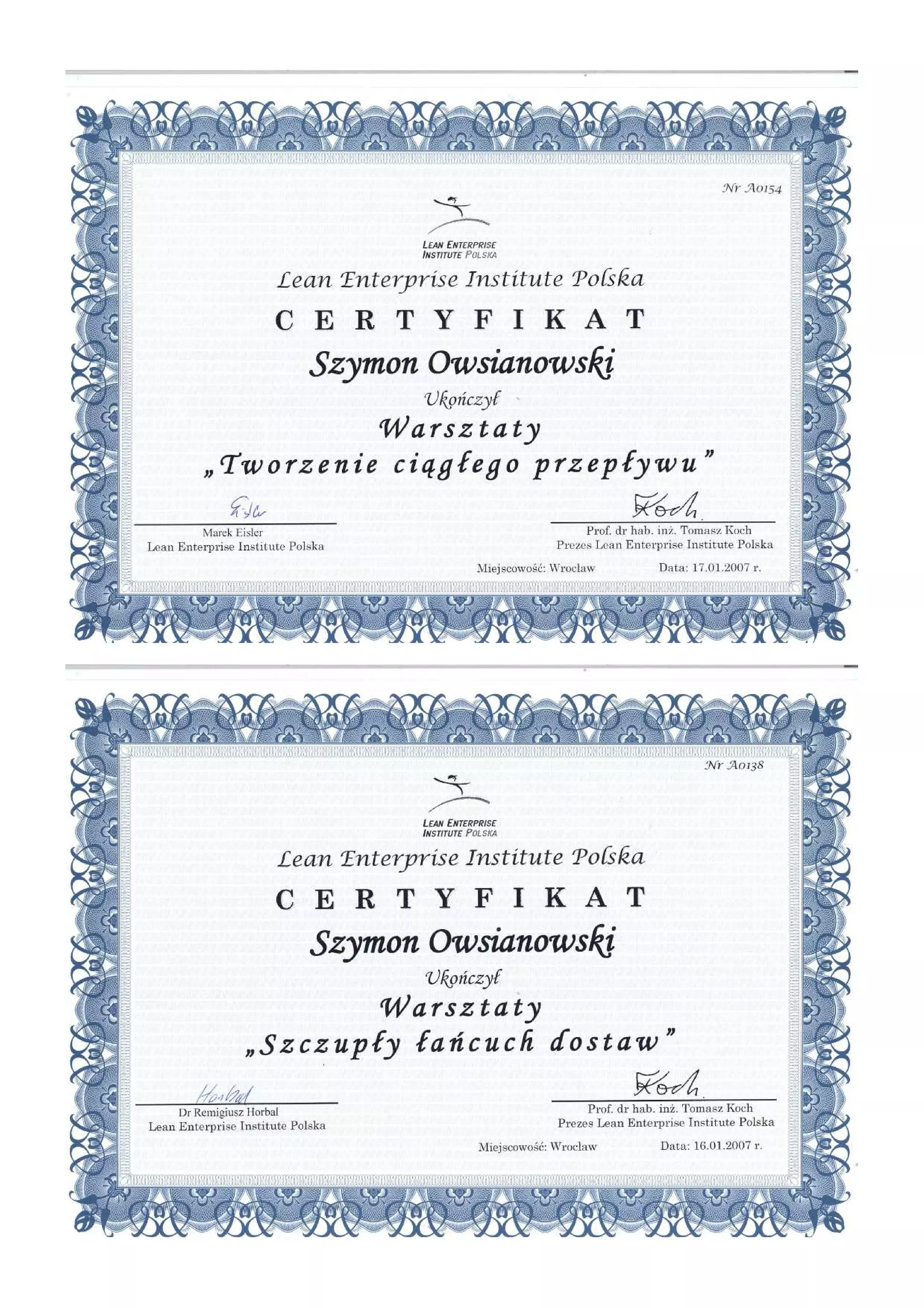 CERTS | PDF