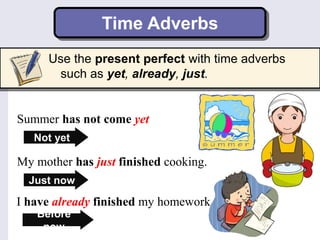 1BAC - Present Perfect PowerPoint Presentation | PPSX