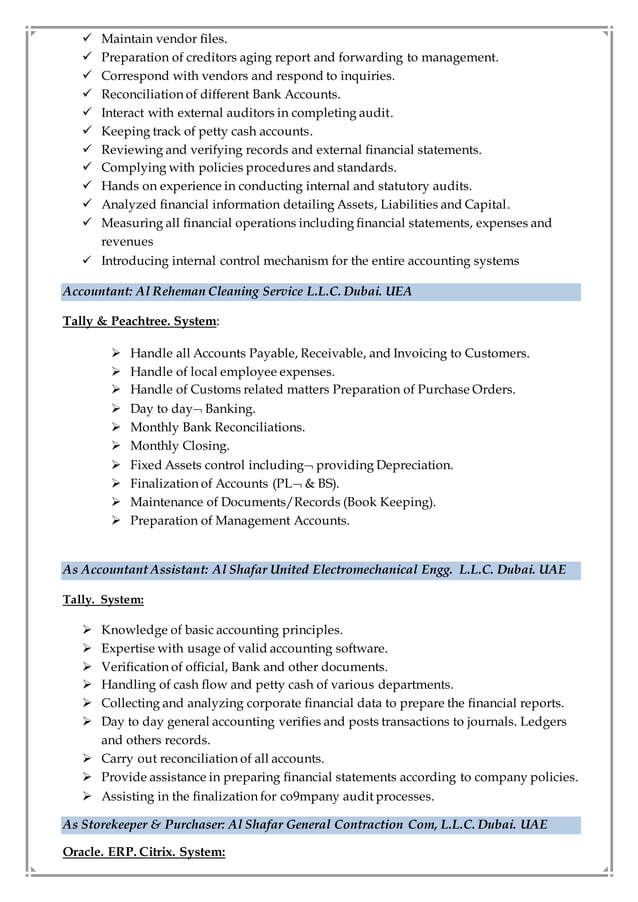 kumar cv for ac | PDF