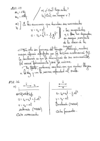 1º bachillerato. ejercicios cinemática (movimientos) | PDF