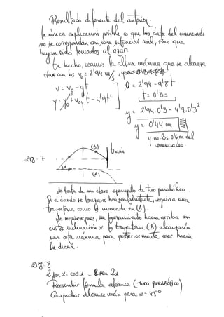 1º bachillerato. ejercicios cinemática (movimientos) | PDF