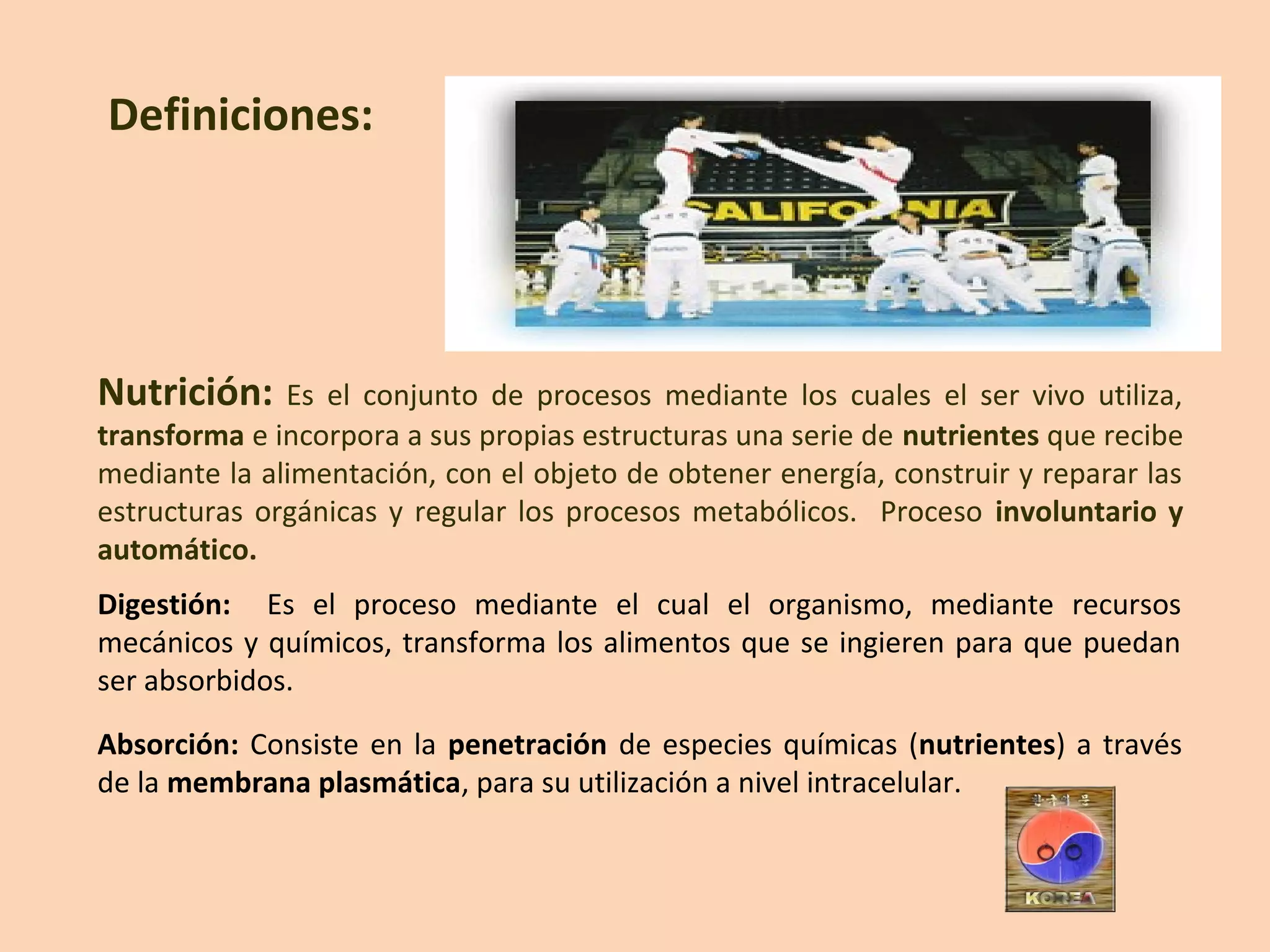 1º bachillerato nutrición y metabolismo energetico | PPT