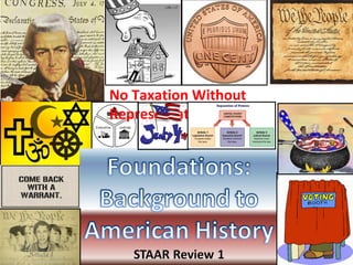 (1) background to american history | PPT