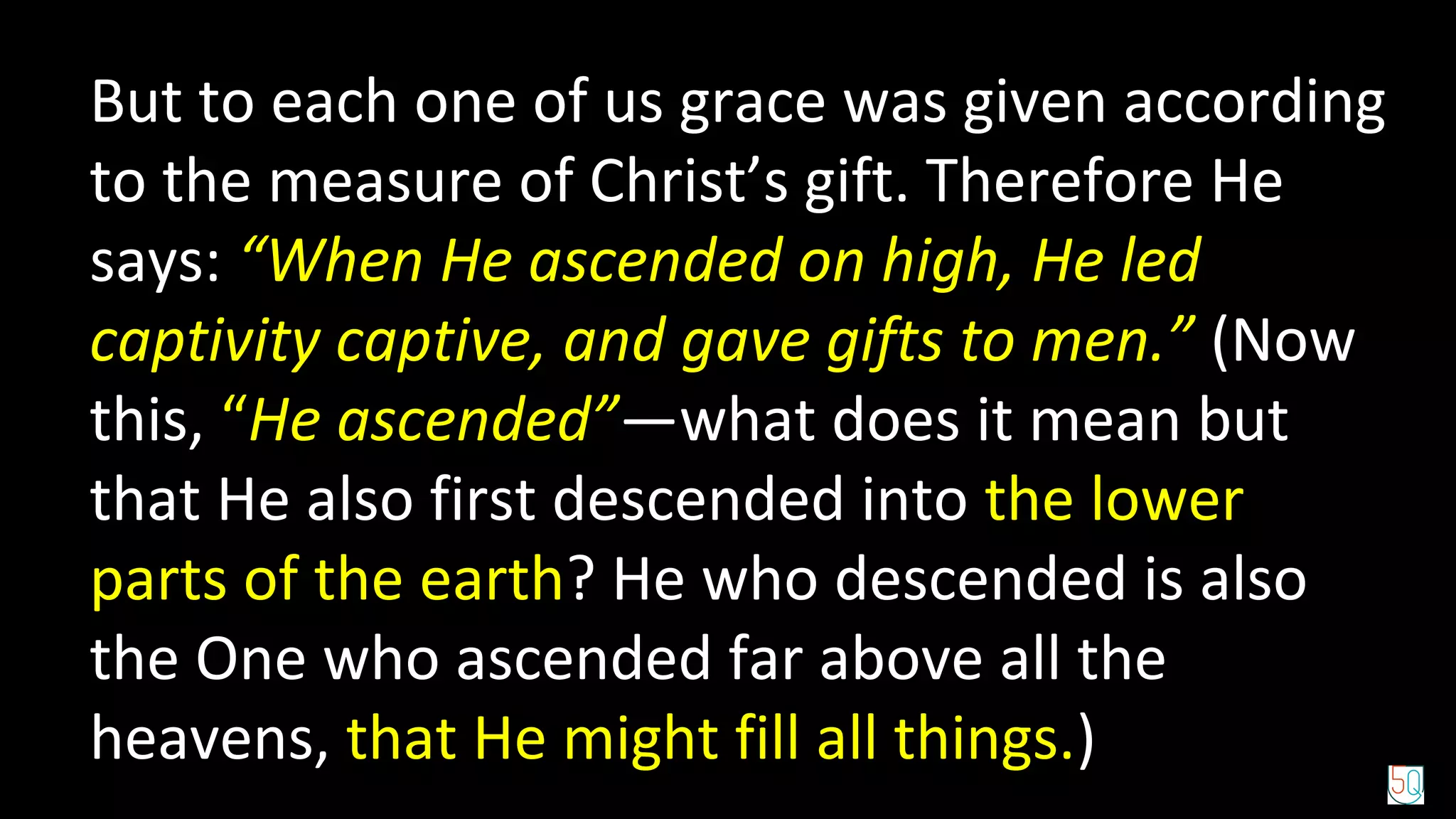 The Backstory: giants, demons, spiritual warfare, and APEST Part 1 | PPT