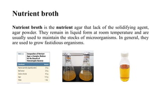 Bacteriological Media | PPTX
