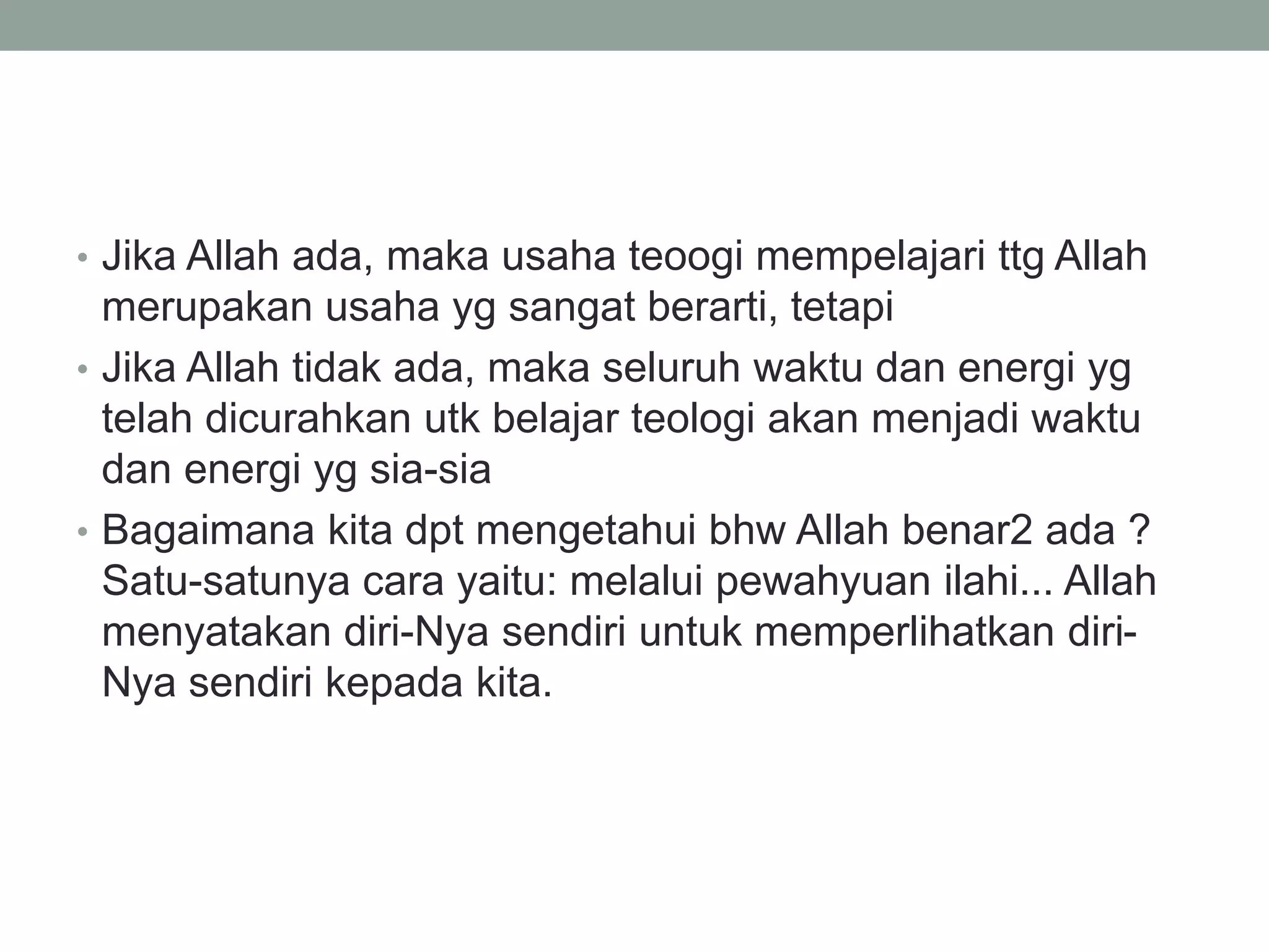 1 Bagaimana kita tahu bhw Allah ada.pptx