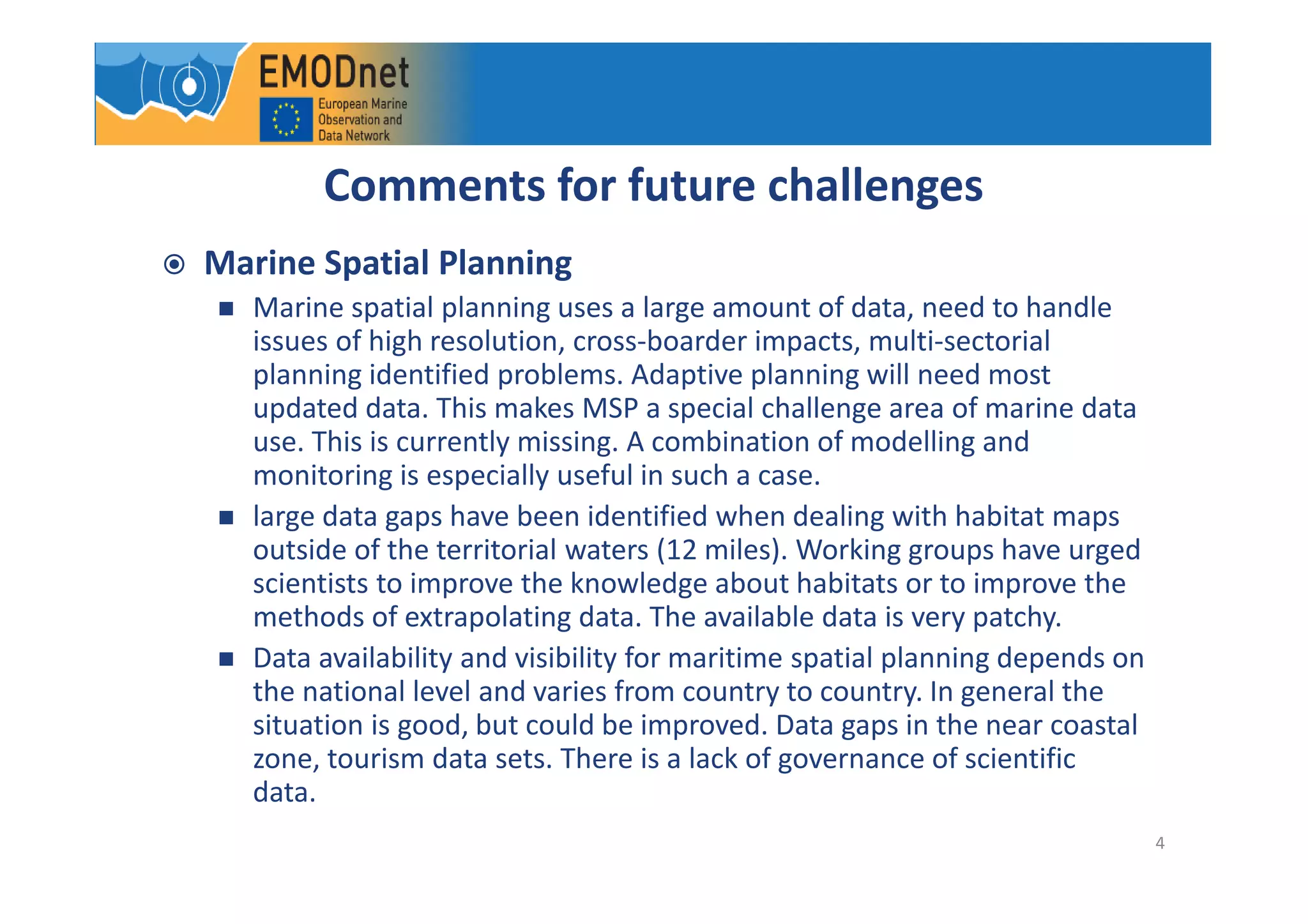 Outputs and recommendations from the Baltic Sea-basin Checkpoint ...