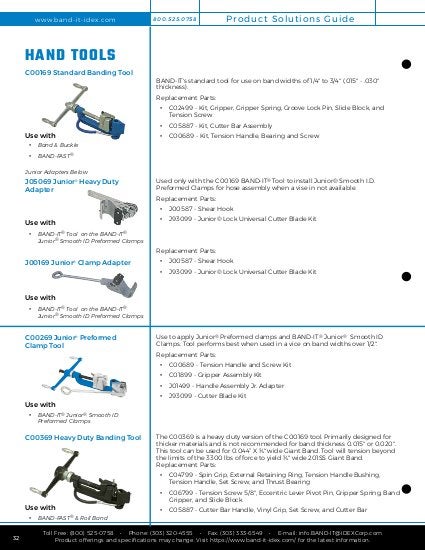 Band-IT Catalogue Product and Solutions Guide | PDF