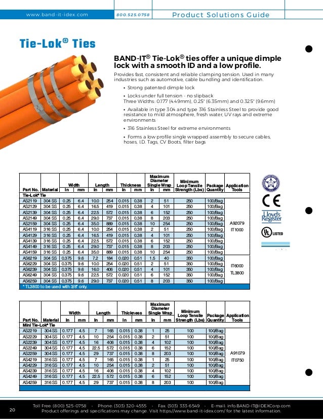 Band-IT Catalogue Product and Solutions Guide | PDF