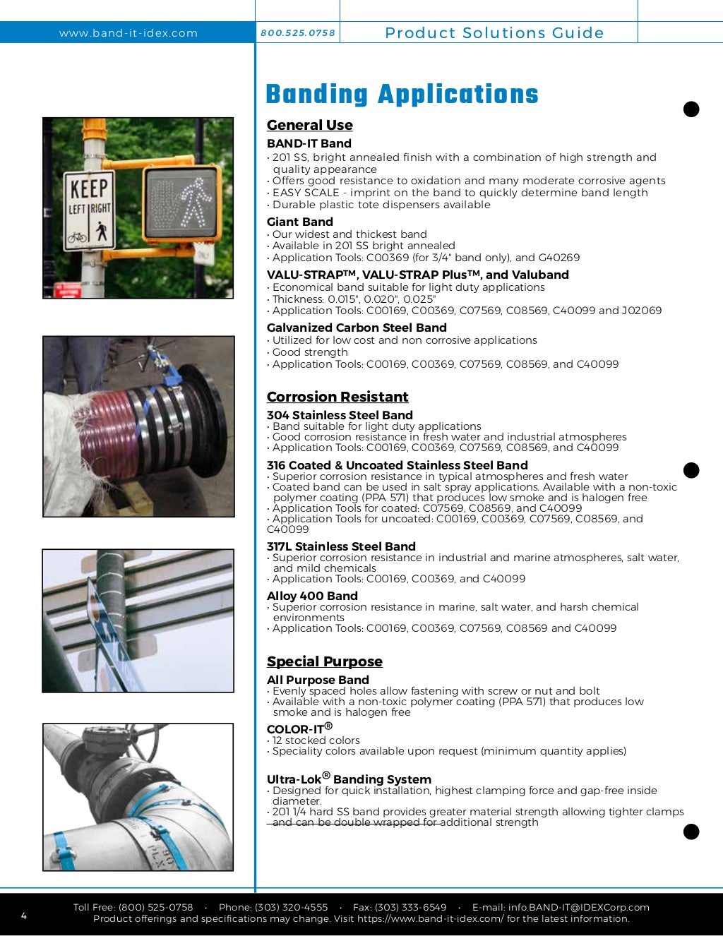 Band-IT Catalogue Product and Solutions Guide | PDF