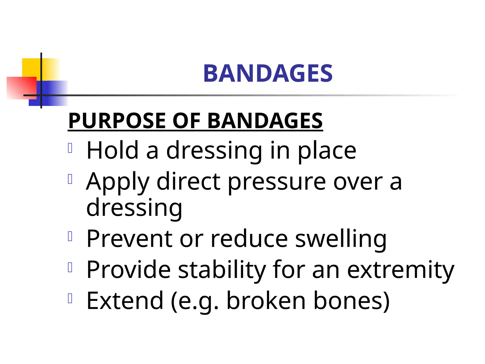 Technique for Bandages application22.pptx
