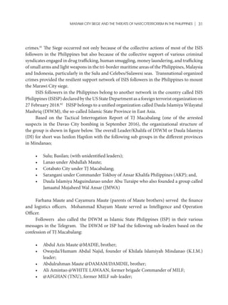 Marawi City Siege and Threats of Narcoterrorism in the Philippines | PDF