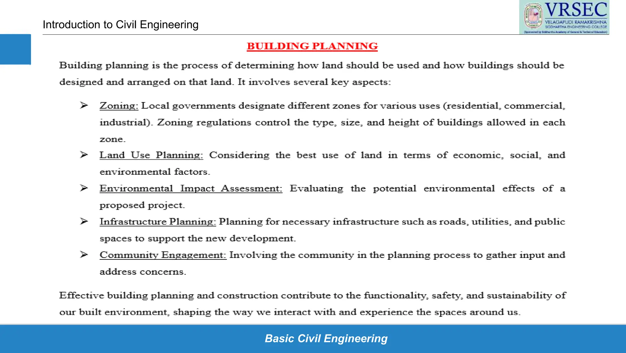 role of civil engineers in society and importance | PPTX