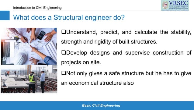 role of civil engineers in society and importance | PPTX | Civil ...