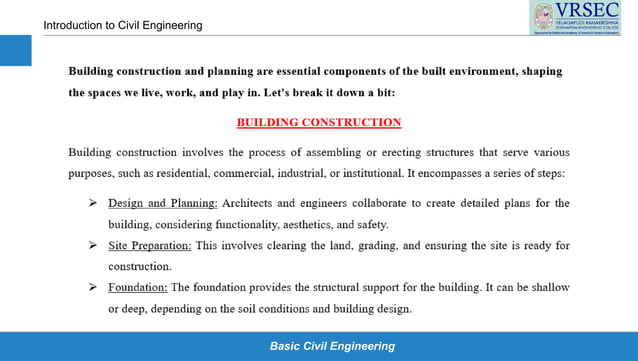 role of civil engineers in society and importance | PPTX | Civil ...