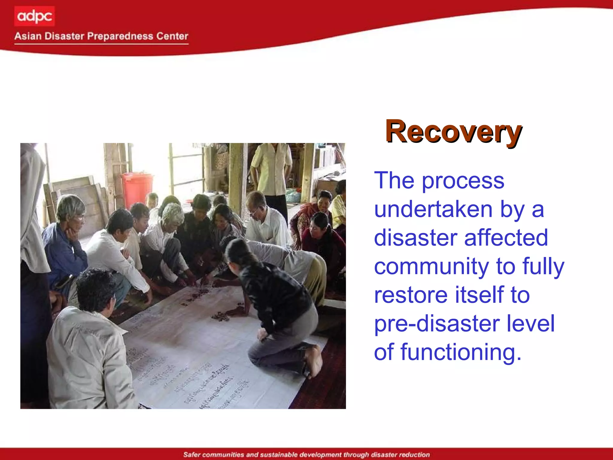 DRR basic concepts and terminologies of disaster risk reduction DRR | PPT