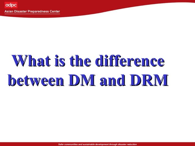 DRR basic concepts and terminologies of disaster risk reduction DRR | PPT