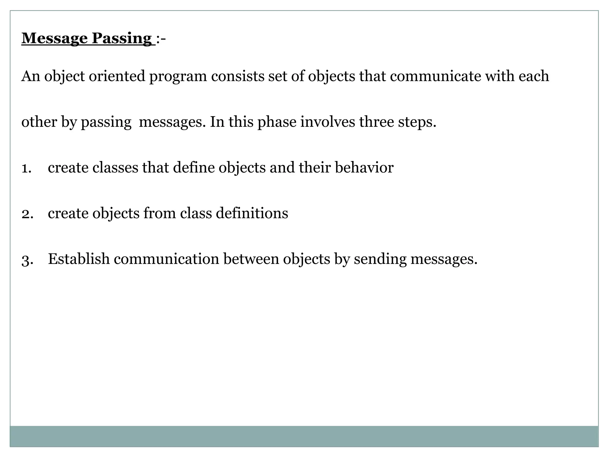 object oriented programming concepts and explanation | PPT object oriented programming concepts and explanation | PPT