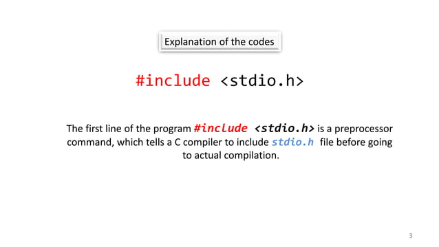 Basic c programming and explanation PPT1 | PPTX