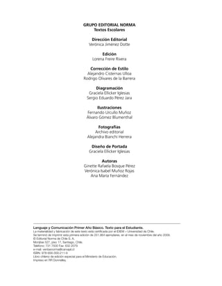 1 basico lenguaje - norma - estudiante | PDF