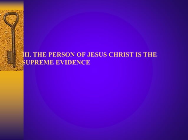 Lesson 1: Christian Evidences | PPTX | Christianity | Religion ...
