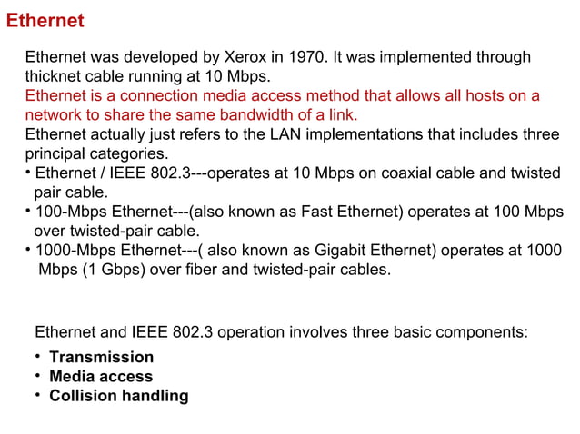 Basics Of Networking (Overview) | PPT