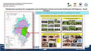 Paludiculture practices to restore degraded peatlands in South Sumatra ...