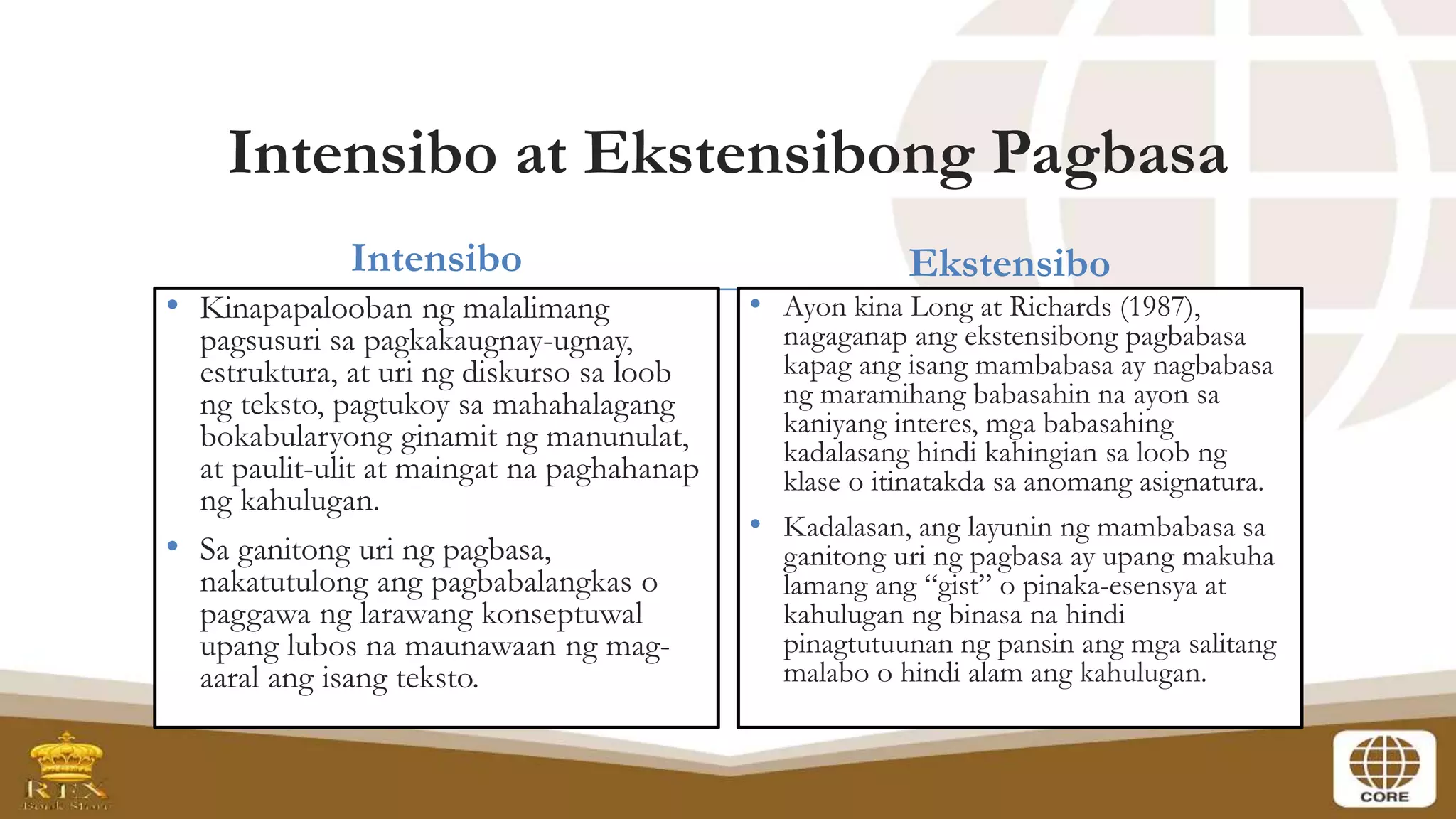 1 batayang kaalaman_sa_mapanuring_pagbasa | PPTX