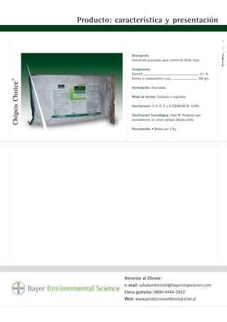 1 bayer chipco choice | PDF
