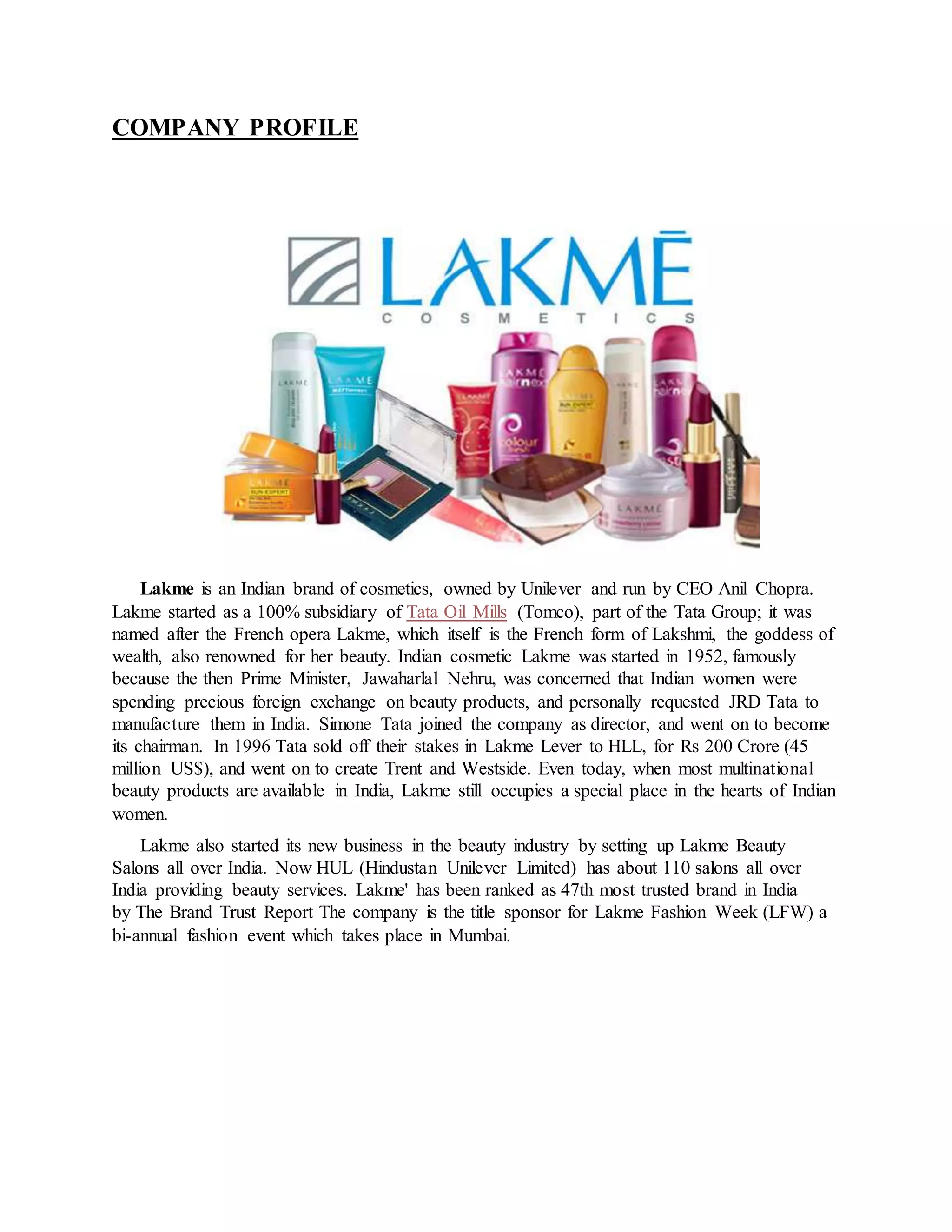 my own lakme project (3) | DOCX
